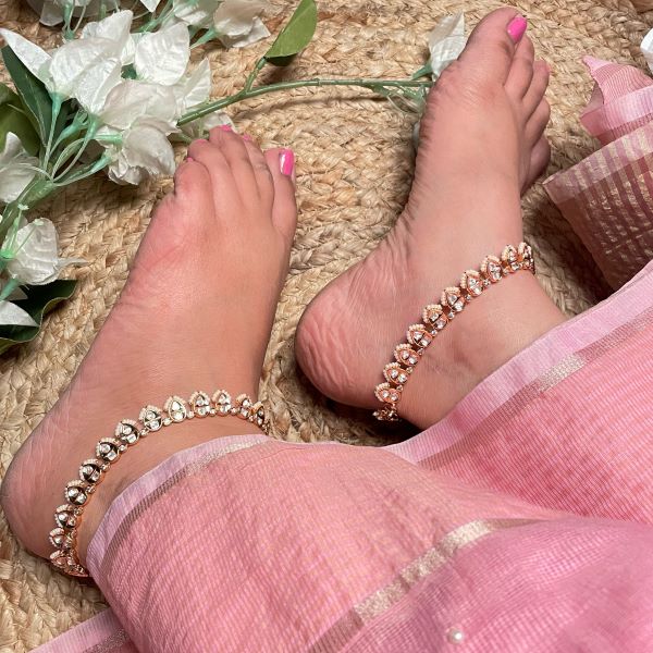 Samantha Polki Designer Anklets