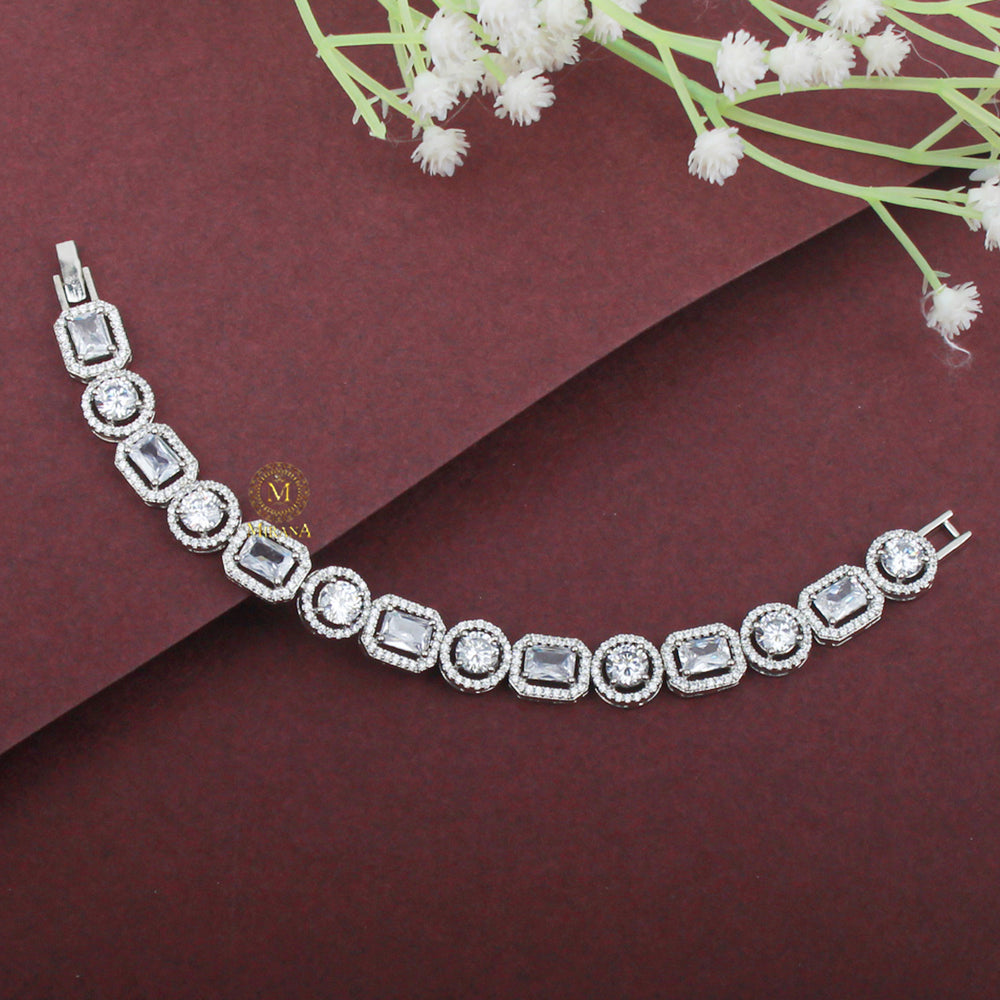 Bertina CZ Designer Bracelet